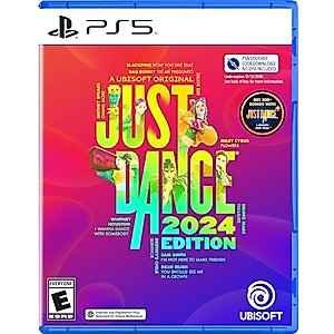 Just Dance 2024 Edition - Amazon Exclusive Bundle | PlayStation 5 (Code in Box & Ubisoft Connect Code)