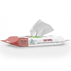 Four Paws Healthy Promise Pet Ear Wipes 35 Count