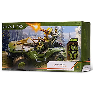 HALO 4" “World of HALO” Deluxe Vehicle and Figure Pack – Warthog with Master Chief