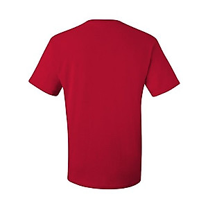 JERZEES Adult Dri-Power Heavyweight Blend T-Shirt , Medium, True Red