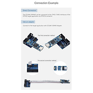 Coolwell Tiny STLINK-V3MINIE Debugger/Programmer for All STM32 MCUs with JTAG/SWD Interfaces