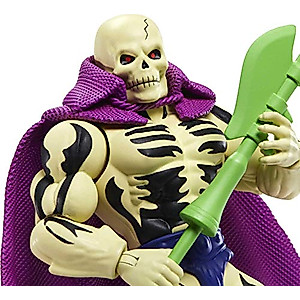 Masters of the Universe Origins Scare Glow 5.5-in Action Figure, Battle Figure for Storytelling Play and Display, Gift for 6 to 10-Year-Olds and Adult Collectors