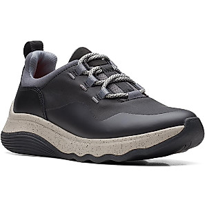 Clarks Women's Jaunt Lace Oxford, Black Textile, 7