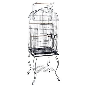 Bird Parrot Cage Cockatiel Amazon African Grey Caique Conure, 20 X 20 X 65"h