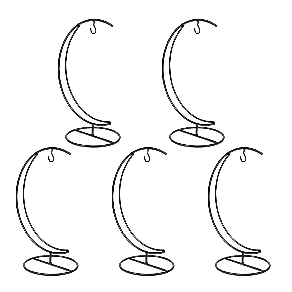 Cabilock 10 Pcs Fruit iron fruit plate grape tree holder countertop fruit tree ornament display stand Fruit Hanger grape holder metal trim Iron Fruit Storage Containers outdoor iron hook