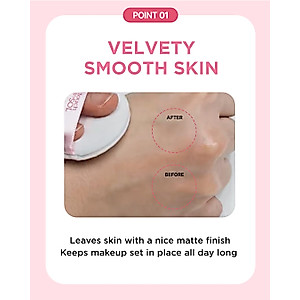 TOUCH IN SOL No Poreblem Mineral Powder - Translucent, Lightweight Loose Setting Powder for Flawless Matte Finish - Oil Control, Pore Primer, Blurs Imperfections & Fine Lines - Face & Greasy Hair Use