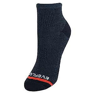 Everlast Women's Performance Quarter Socks (3 Pairs), Black