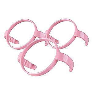 Compatible Bottle Handle for Comotomo, (Pack of 3, Pink)