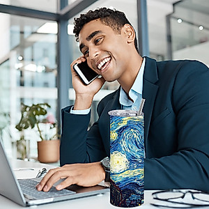 XccMe 8 Pack Sublimation Tumblers bulk,20 oz Straight Stainless Steel Tumbler,Double Wall Insulated Sublimation Blanks with Lid,Straw,Individually Boxed,Polymer Coating for Mug Press Machine