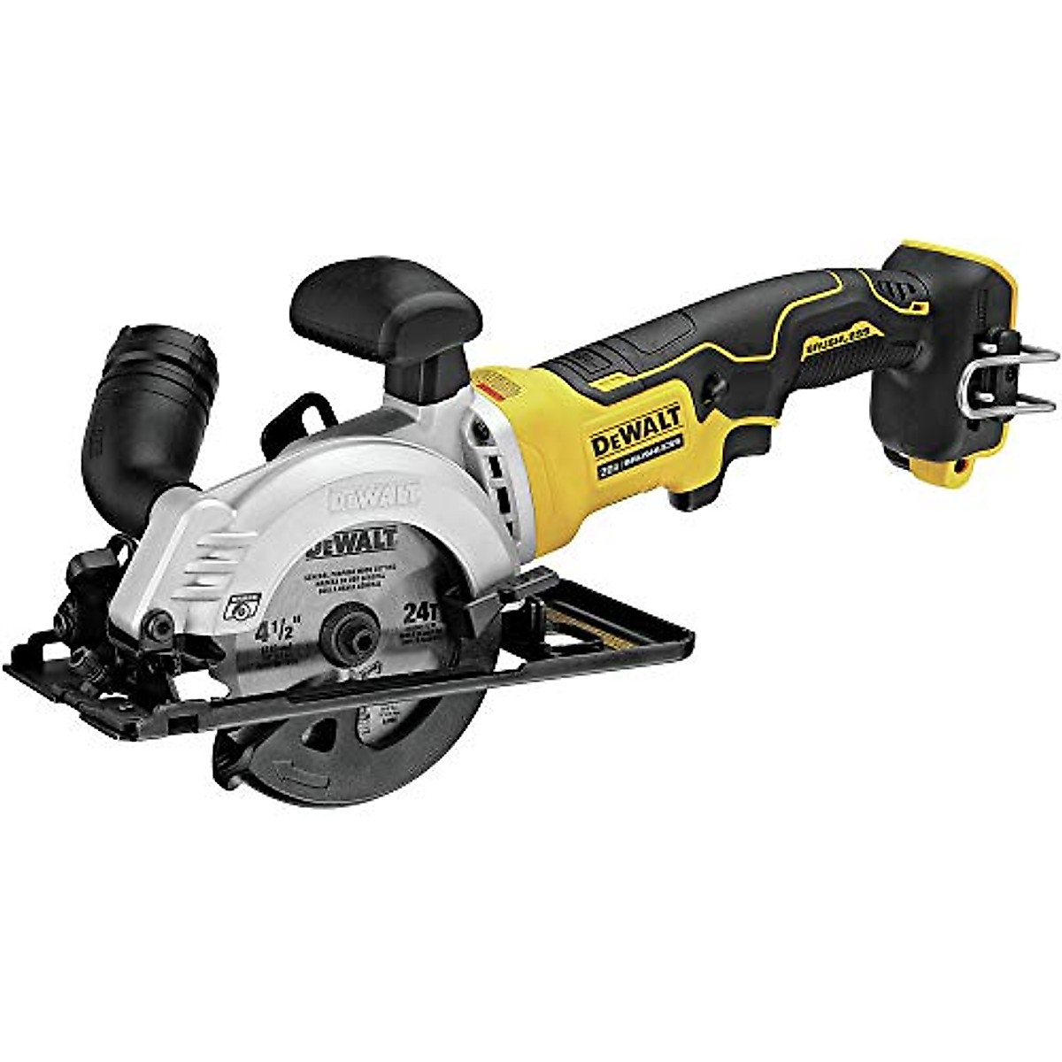 Dewalt DCS571B-DCB240-BNDL ATOMIC 20V MAX Brushless 4-1/2 in. Circular Saw and 4 Ah Compact Lithium-Ion Battery