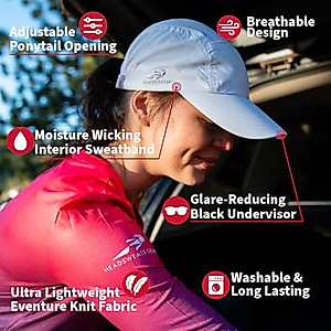 Headsweats Standard Performance Race Hat Baseball Cap for Running and Outdoor Lifestyle, Canary Yellow, One Size