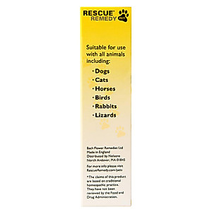 Bach Flower Essences Rescue Remedy Pet 20 Ml (2 Pack)