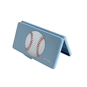 Uber Mom Baseball Wipe Box, Blue