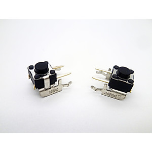 LB RB Shoulder Bumper Button Switch Key Module Replacement Compatible with Xbox Series X/S Controller (Black) (2pcs)