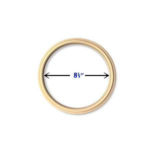 Swimables Light Gasket Compatible with Pentair Underwater Pool and Spa Light 79101600Z | Replacement Gasket for Pool Lights for Inground Pool 8 3/8" | Compatible with Amerlite and Intellibrite (4)