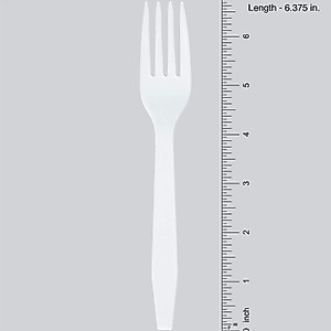 Member's Mark White Plastic Forks (600 Count)