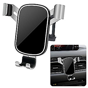 musttrue LUNQIN Car Phone Holder for 2017-2023 Mazda CX-5 CX5 Auto Accessories Navigation Bracket Interior Decoration Mobile Cell Mirror Phone Mount
