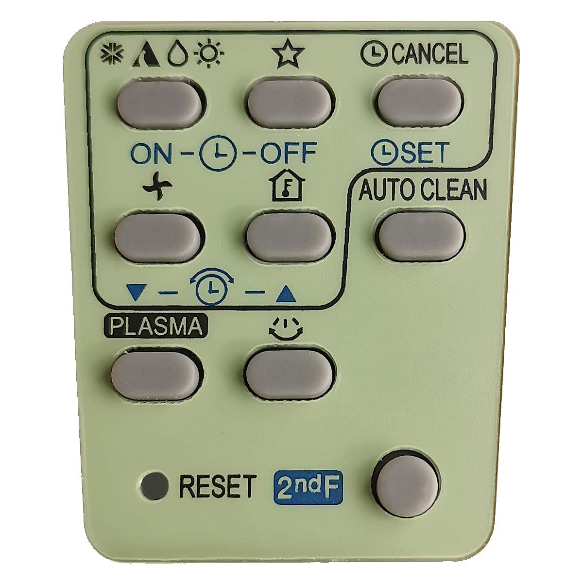 Replacement COMFORT-AIRE COMFORT AIRE Air Conditioner Remote Control 6711A20128L 6711A20128K 6711A20128V Work for A2-H183GA0 ASNH2435GA0 B-DMH09SB B-DMH09SB-0 B-DMH12SB B-DMH12SB-0 B-DMH18SB-1