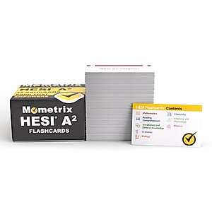HESI A2 Study Cards: HESI Review Prep 2024-2025 with Practice Test Questions for the HESI Admission Assessment Exam [3rd Edition]