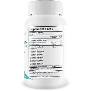 Pro Oral Health Probiotics & Prebiotics - Oral Probiotics for Mouth & Bad Breath - Easy Swallow Capsules - Our Best Oral Health Probiotics Bad Breath Blend - 40 Billion CFU