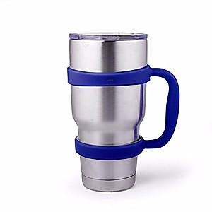 STRATA CUPS 30oz Tumbler Handle (ROYAL BLUE) Available For 30oz YETI Tumbler, OZARK TRAIL Tumbler, Rambler Tumbler - BPA FREE