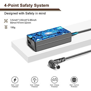 TAIFU 14V AC Adapter for Samsung U28E590D 28" 4K UHD LCD Monitor LU28E590DS/ZA LU28E570DS/ZA S27D590CS C27A550U S27D390H S27D590 AD-6314N A4514_DSM A4514_DDY LC27F591FDNXZA 27" Advanced LCD Monitor