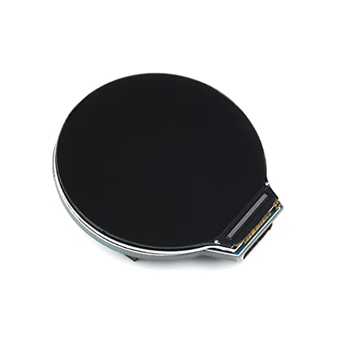 Coolwell RP2040 MCU Board with 1.28inch LCD,Round Shape, Accelerometer and Gyroscope Sensor,30 × Multi-Function GPIO Pins