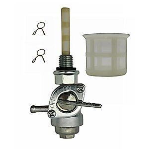 YAMAKATO Generator Petcock Fuel Tank Shut Off Valve Gas Switch 310574GS for Champion Generac 310573GS 193272GS 204743GS All Power Briggs and Stratton etc., M10X1.25mm
