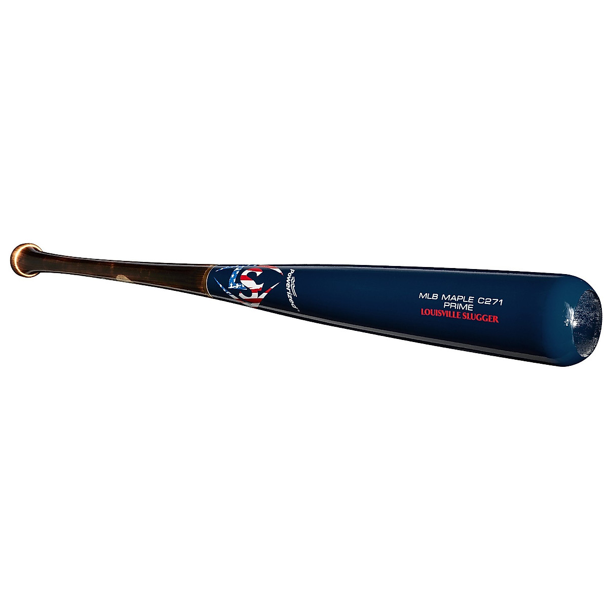Louisville Slugger 2019 MLB Prime Maple C271 Patriot Baseball Bat, 32"/29 oz