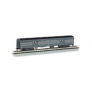 Bachmann Industries Smooth Side New York Central N-Scale Baggage Car, 72'