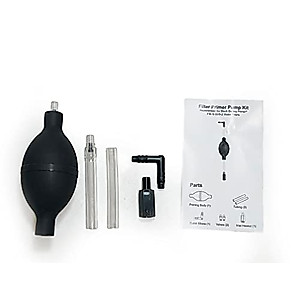 Nispira Black Primer Priming Pump Kit Replacement For BB9-2 Black Elements Carbon Water Filter | Compatible with Berkey | Easy To Use No Hose Faucet Connection | 1 Pack