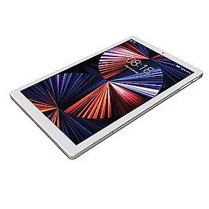 CUIFATI 10.0 Inch LCD Tablet 4GB RAM, 64GB ROM Tablet with Dual SIMDual Speaker, Touch Writing Tablet MTK6592 Octa Core CPU for Drawing, 6000mAh (Silver)
