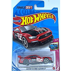 Hot Wheels - Custom '18 Ford Mustang GT - Red - HW Drift