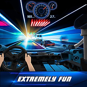 Toti Royal Stem Building Toys for Boys Age 8-12- 419PCS Stem Remote Control Car Building Kit for Kids & Adult - Model Car Kits to Build for Kids 9-12 Great Remote Control Toy Gift for Your Kids (Blue)