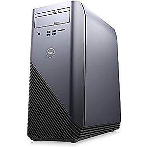 Dell i5675-A933BLU-PUS Inspiron 5675 AMD Desktop, Ryzen 5 1400 Processor, 8GB, 1TB, AMD Radeon RX 570 4GB GDDR5 Graphics, Recon Blue (Renewed)