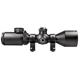 BARSKA 3-9x42 IR Contour Riflescope, Black