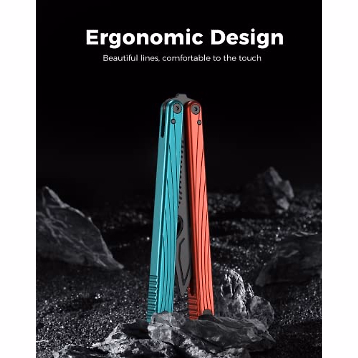 Balishark Mermaid 2023 Upgrade Bushing Systerm 6061 Aluminum Integral Channel Handle Zen Pins Stainless Steel Bottle Opener Comb Tool