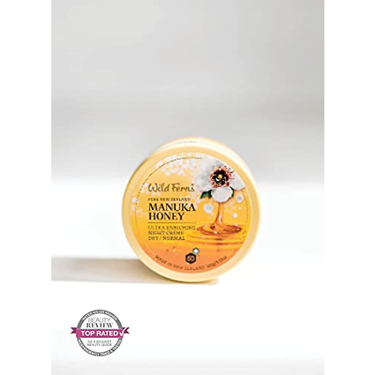 Wild Ferns Manuka Honey Ultra Enriching Night Crème - Dry to Normal, 99% Natural, 100 milliliters