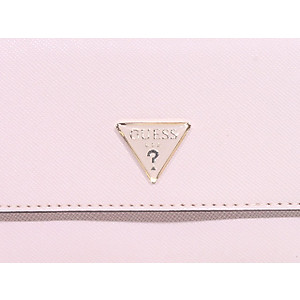 GUESS Ynes Mini Top Handle Flap, Mauve Multi