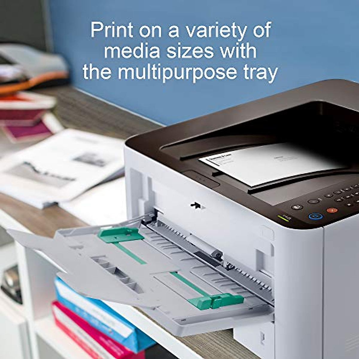 HP Samsung ProXpress M4020ND Monochrome Laser Printer with Mobile Connectivity, Duplex Printing, Built-in Ethernet, Print Security & Management Tools (SS383K)