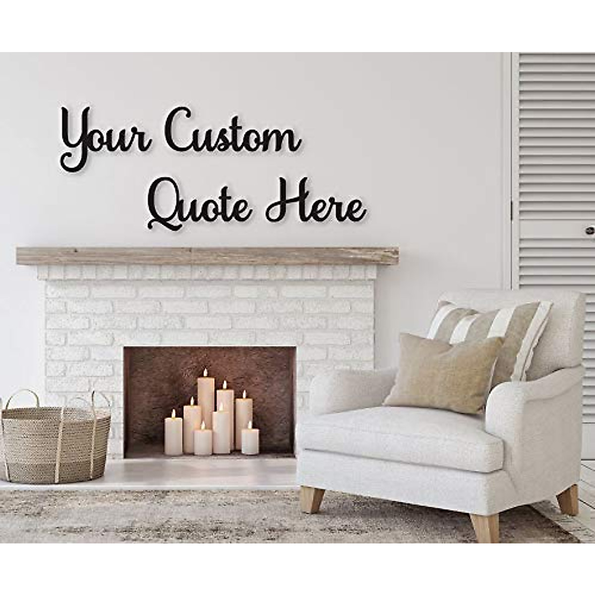 Custom Wood Word Signs, Phrase & Custom Quotes for wall decor, Do it yourself projects
