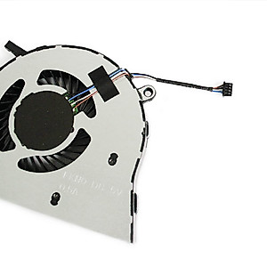 Eclass New Laptop CPU Cooling Fan for HP 17-by0021dx 17-by1033dx 17-by1053dx 17-by0053cl 17-by0053od 17-by0061st 17-by0063cl 17-by1022cl 17-by3613dx Notebook Series US