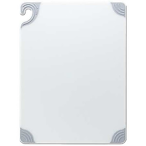 San Jamar Cutting Board, 12x18, White