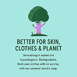 Ingredients Matter Lavender Scent 36 oz Laundry Detergent Powder - Hypoallergenic, Natural, Detergent-Free, Planet-Friendly Laundry Supplies - Made in USA