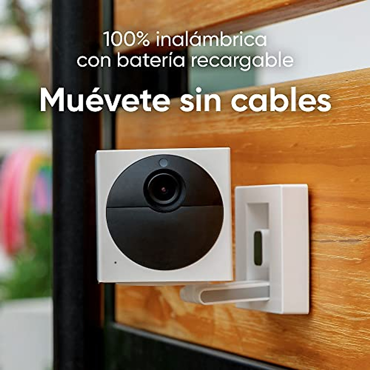 WYZE Cam Outdoor Add-on Camera, 1080p HD Indoor/Outdoor Wire-Free Smart Home Camera with Night Vision, 2-Way Audio, Works with Alexa & Google Assistant (base station required)