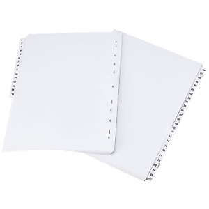 Q Connect A4 1-100 Mylar Index