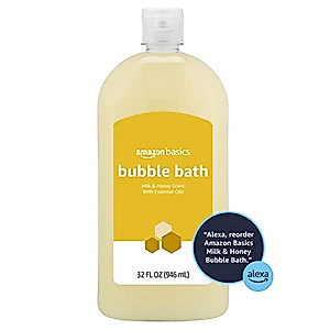 Amazon Basics Milk and Honey Bubble Bath, 32 Fluid Ounces, 1-Pack (Previously Solimo)