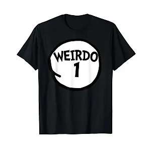 Weirdo 1 t-shirt Funny Weirdo One Group T-shirt