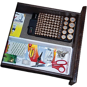 Range Kleen Slim-Line Compartment 104+ Battery Storage Organizer