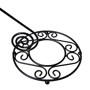 Blue Donuts Banana Hanger Farmhouse Banana Holder Tree Stand Hook for Kitchen Countertop, Kitchen Accessories, Black Banana Stand